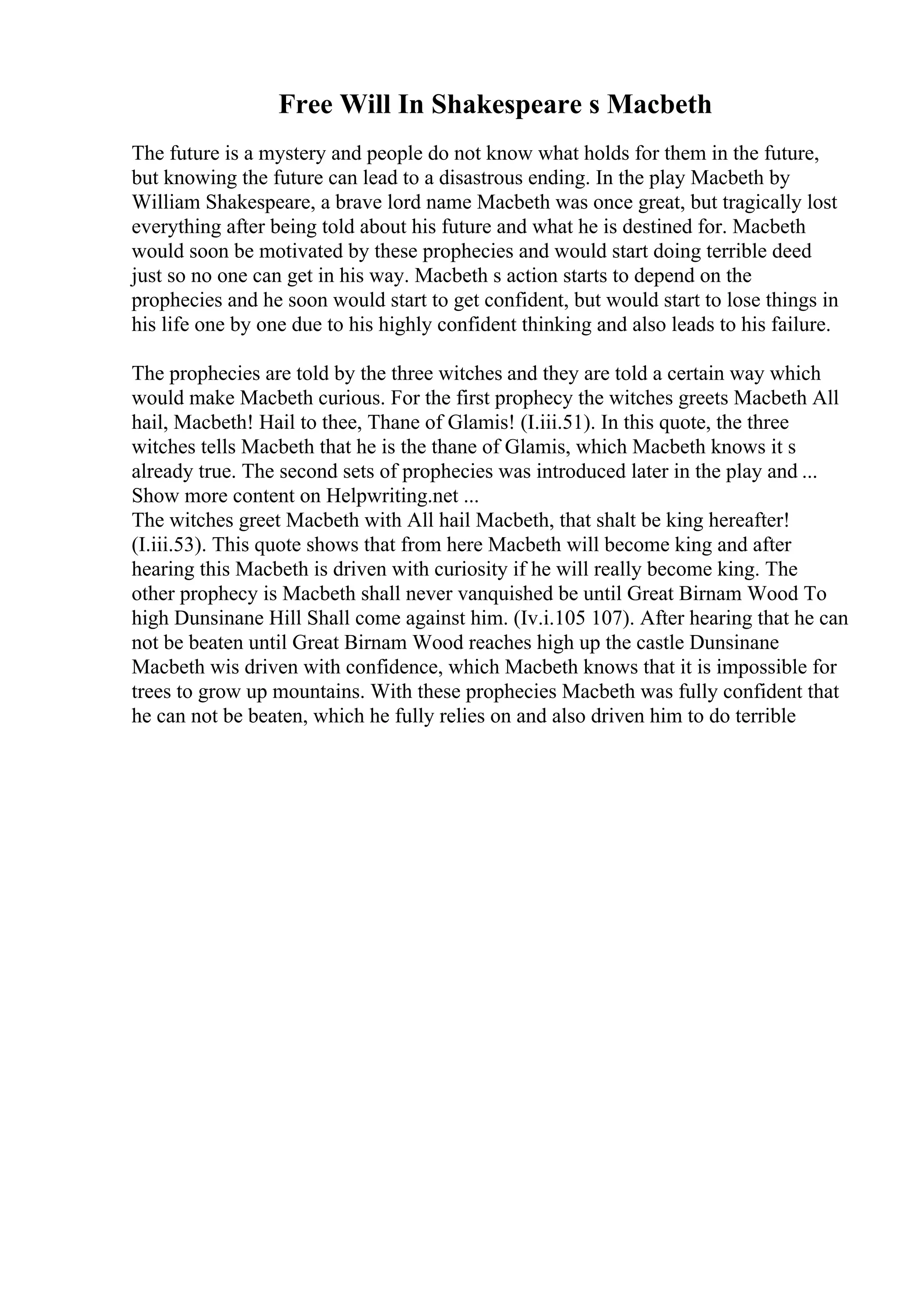 Reflective Essay Outline | PDF