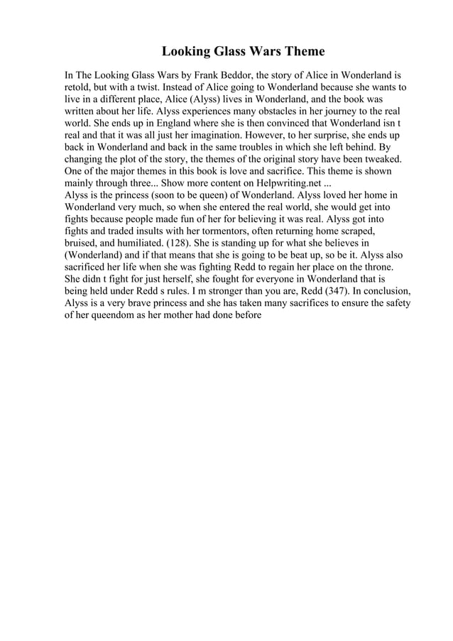 Reflective Essay Outline | PDF