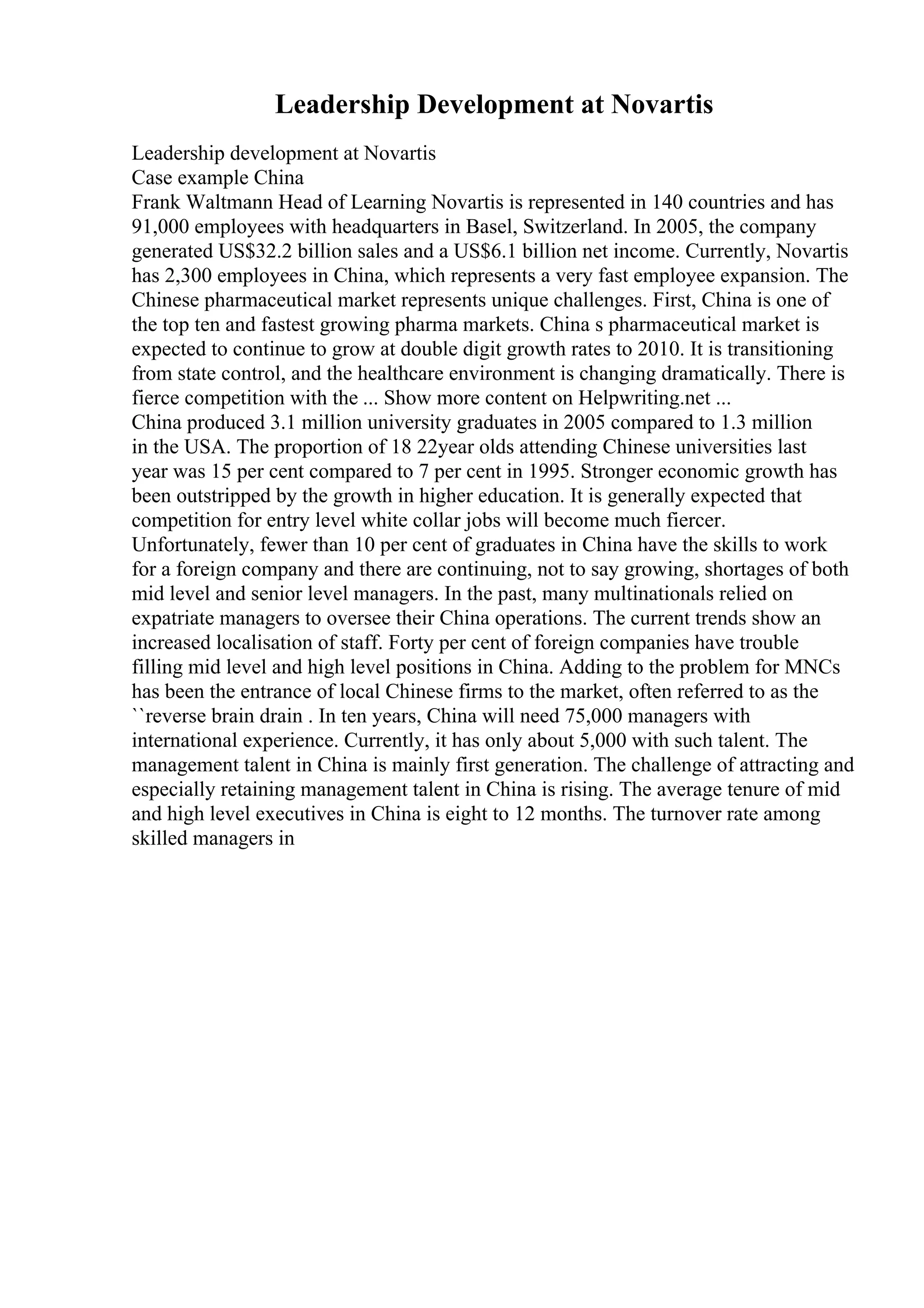 Reflective Essay Sample Paper | PDF