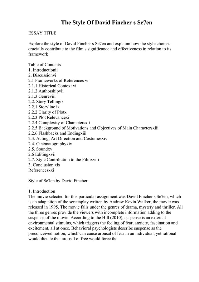 Reflective Essay Sample Paper | PDF