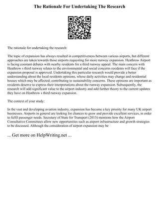 Reflective Essay Synthesis Paragraph Outline | PDF