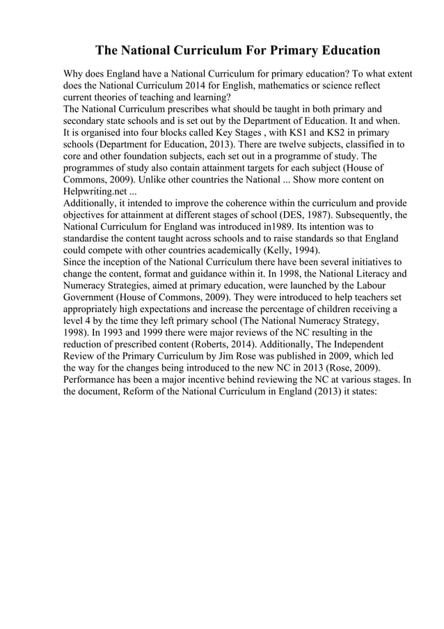 Reflective Essay Thesis Statement Examples | PDF