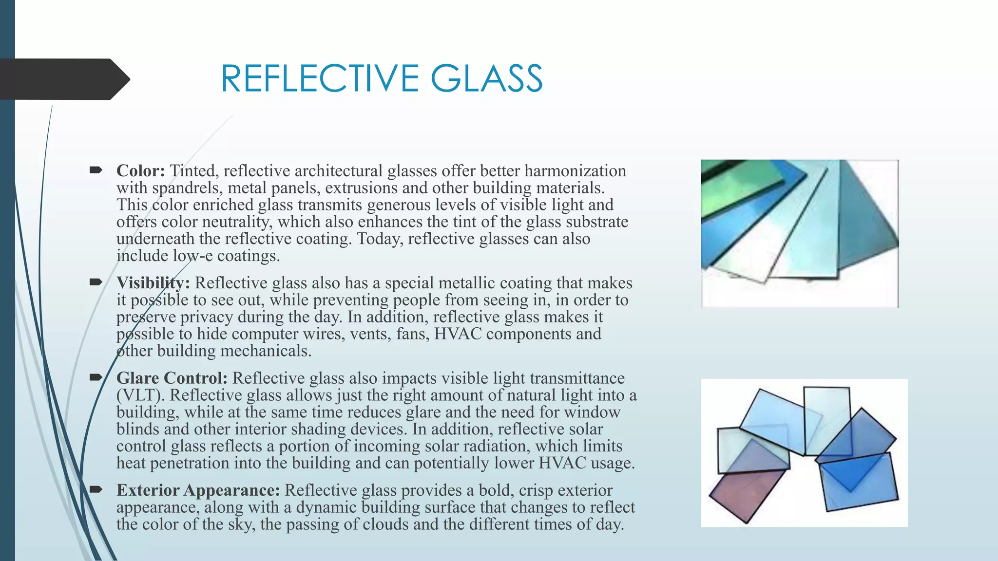 Reflective glass | PDF