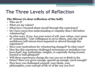 Reflective journal | PPTX
