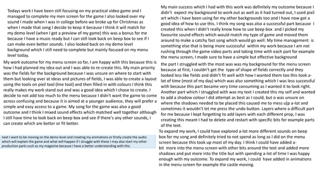 Reflective journal | PPT