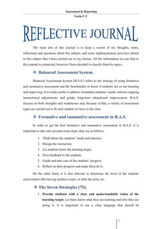 Reflective journal unit 2 a | PDF