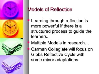 Reflective learning | PPT