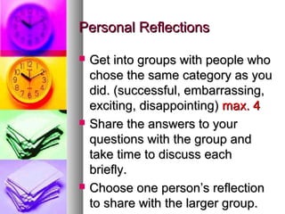 Reflective learning | PPT