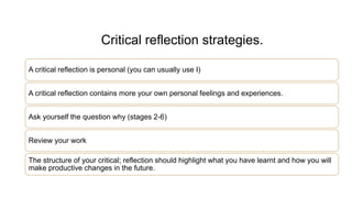 Reflective learning | PPT