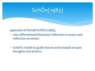 Reflective learning | PPTX