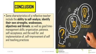 Reflective level of teaching | PDF