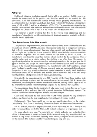 Reflective Material for Solar Thermal | PDF