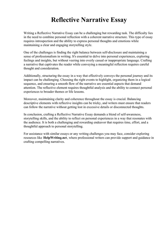 Reflective Narrative Essay.pdf
