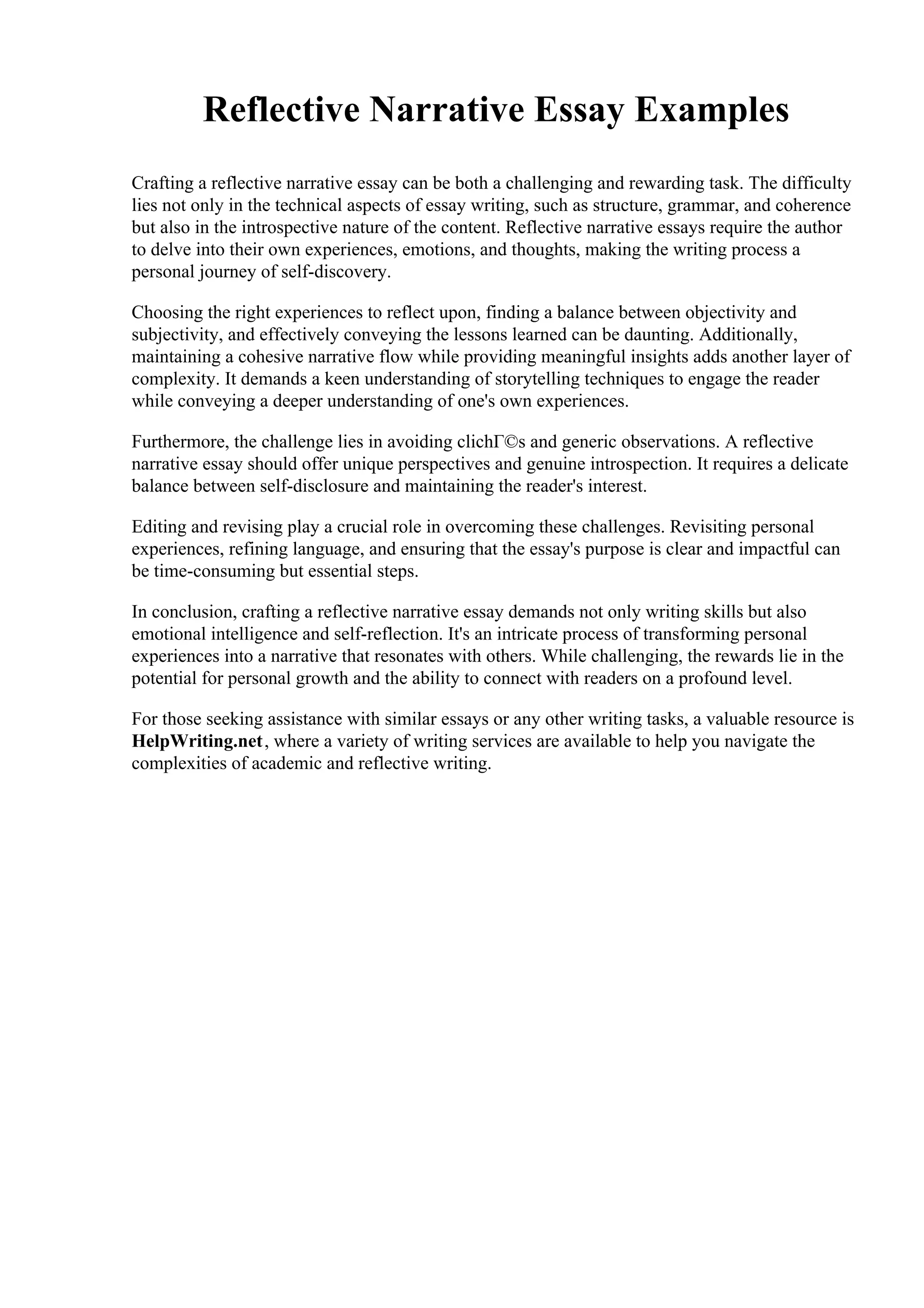 Reflective Narrative Essay Examples.pdf