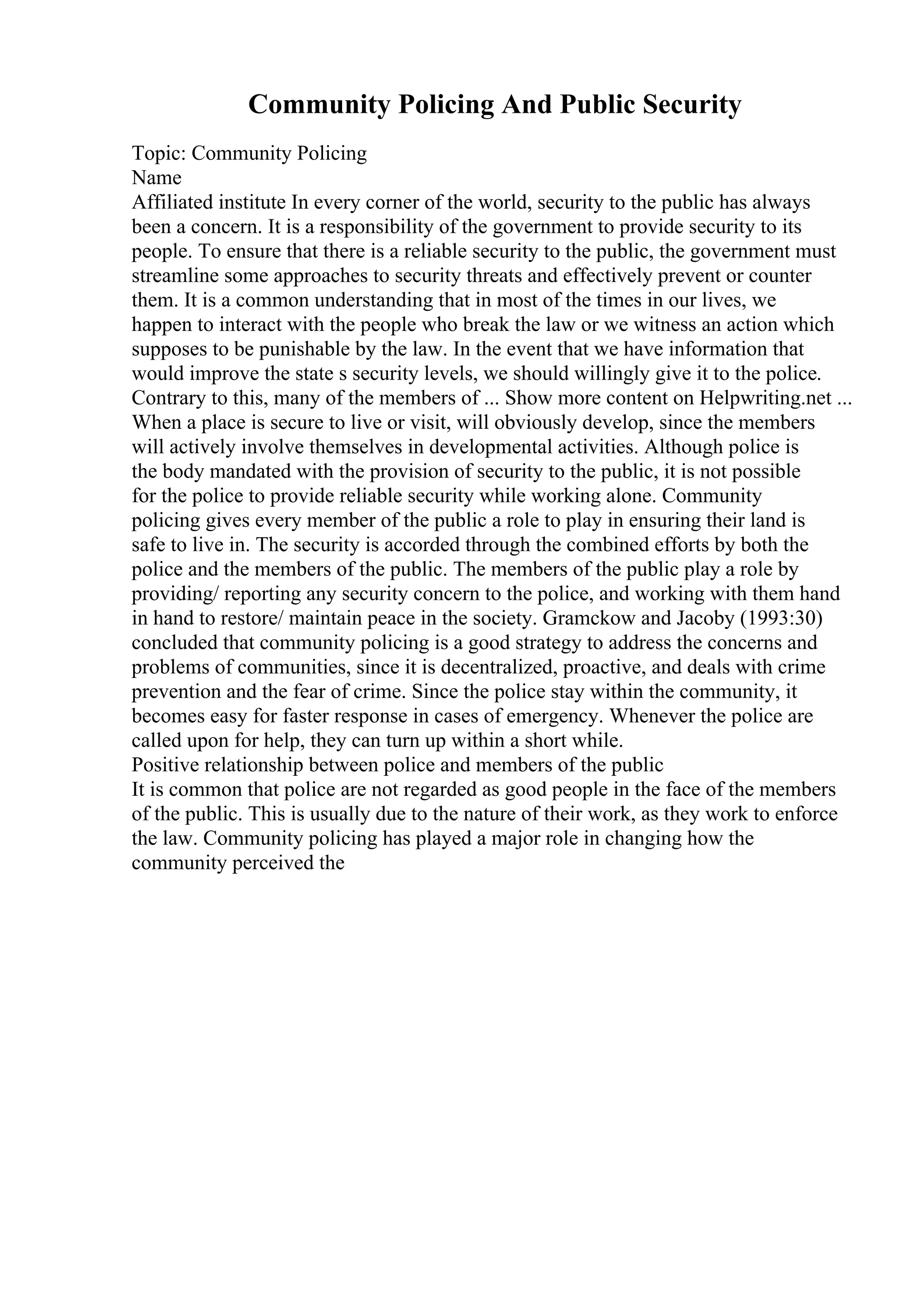 Reflective Narrative Essay Examples | PDF