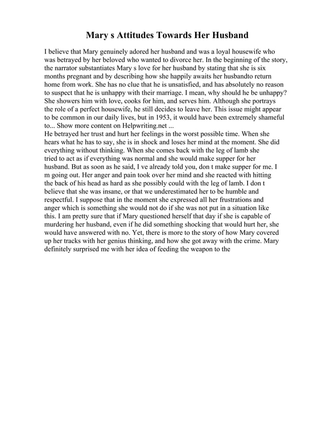 Reflective Narrative Essay Examples | PDF