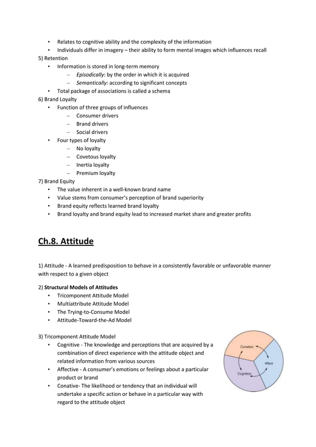 Reflective Notes - Consumer Behaviour | PDF