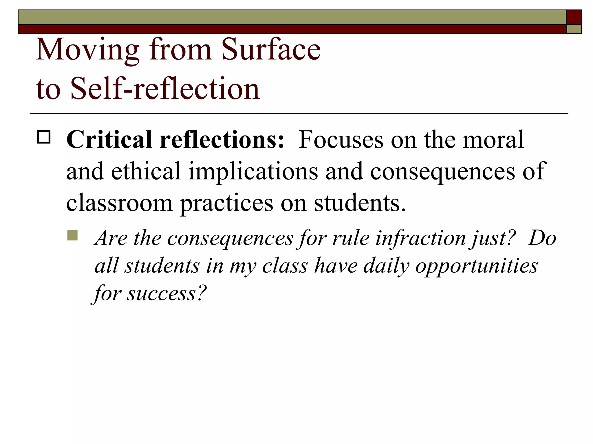 Reflective practice | PPT