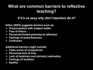 Reflective practice | PPT