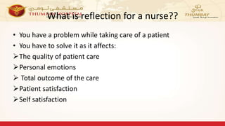 Reflective practice | PPTX