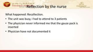 Reflective practice | PPTX