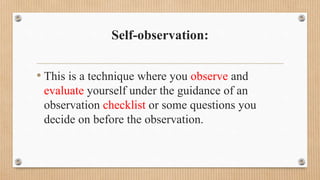 Reflective practice | PPTX