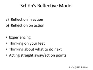Reflective practice 1 | PPTX