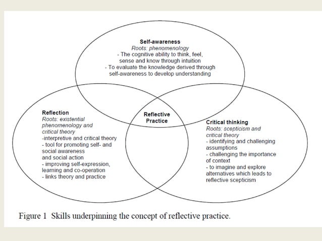 Reflective practice in the professional context | PPTX