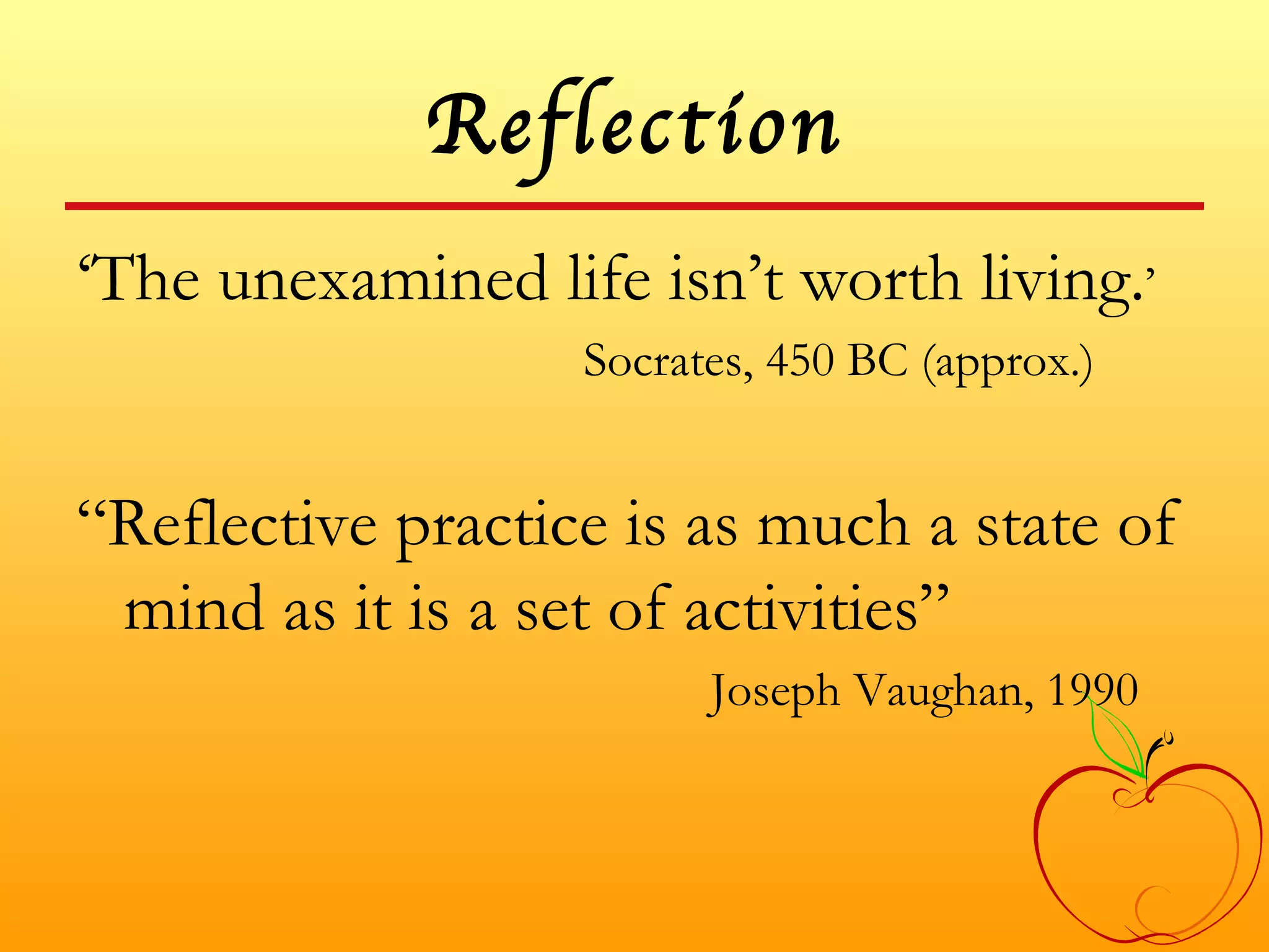 Reflective Practice Presentation | PPT