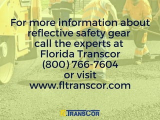 Reflective Safety Gear | PDF