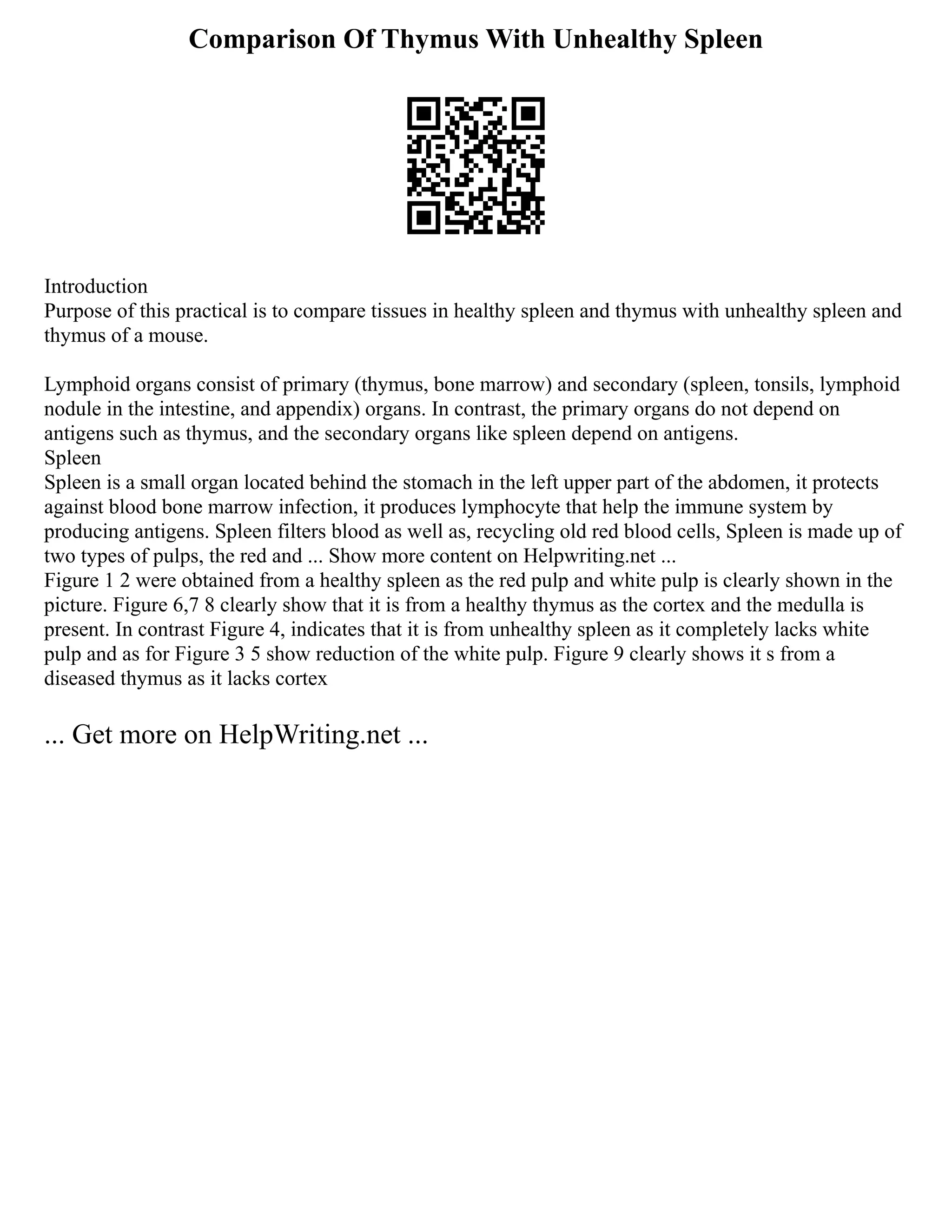 Reflective Self-Analysis Essay Example Spe | PDF