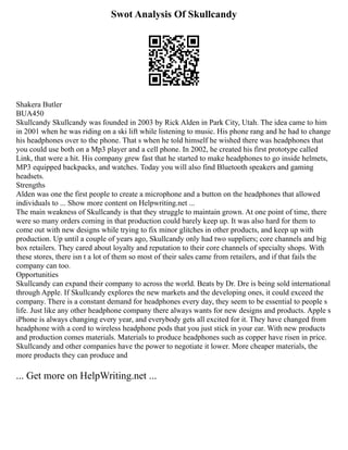 Reflective Self-Analysis Essay Example Spe | PDF