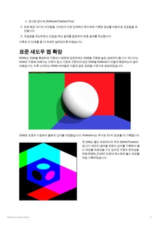 Reflective Shadow Maps | PDF