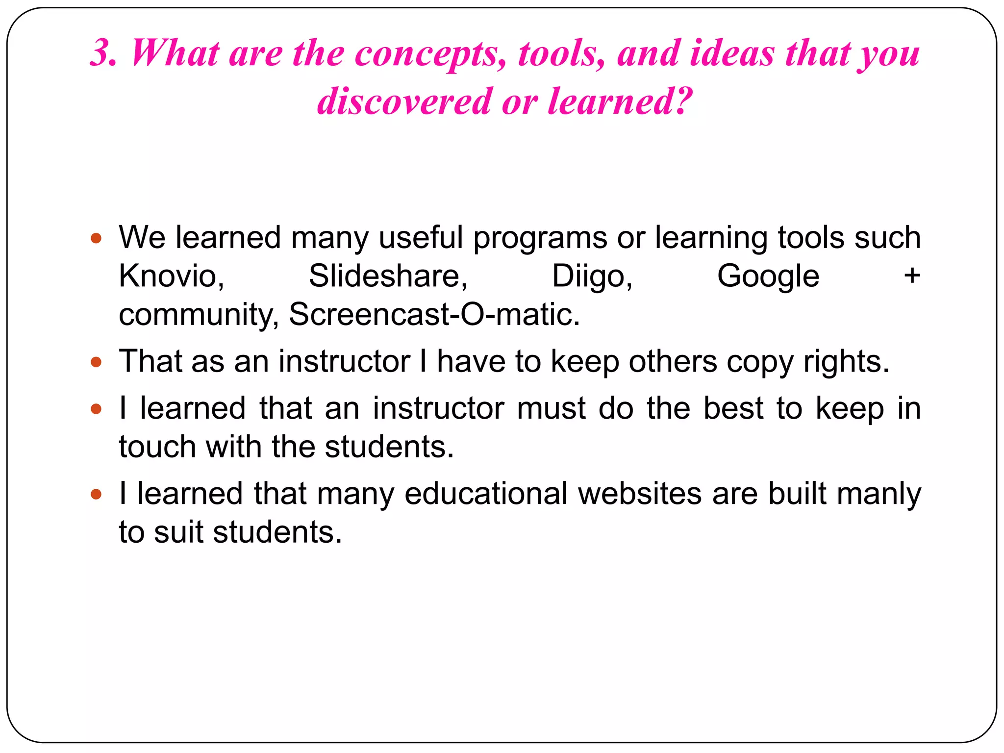 Reflective space | PPTX