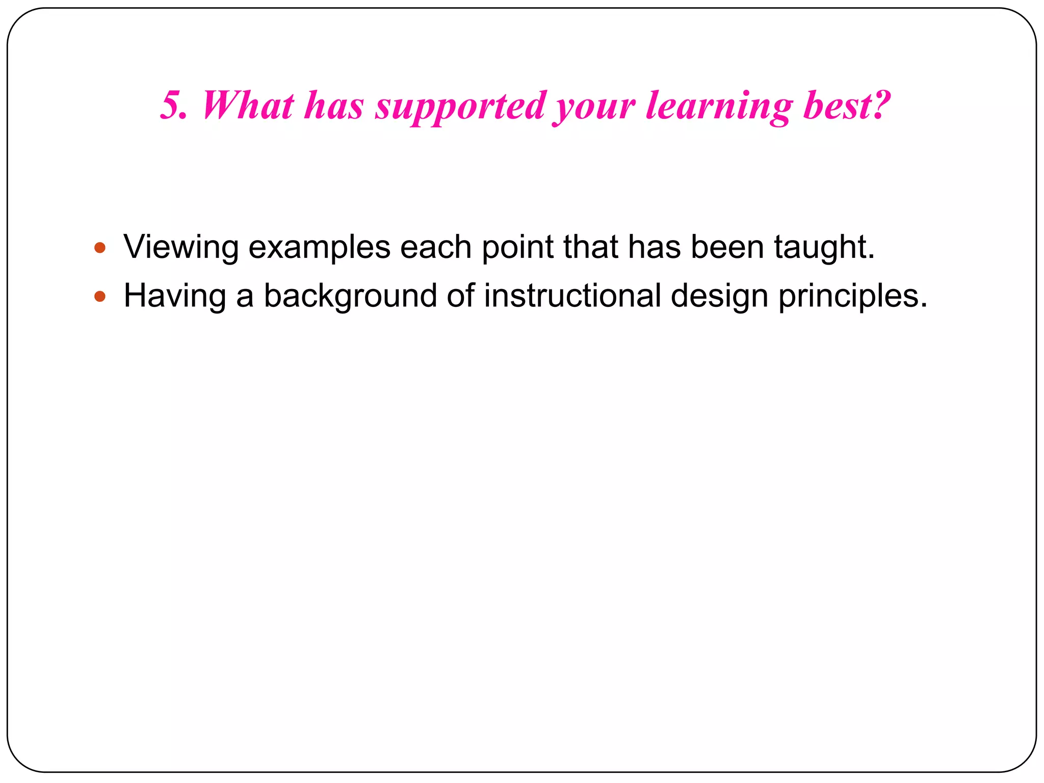 Reflective space | PPTX