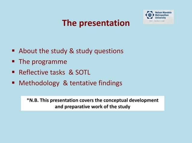 Reflective tasks and their role in changing practice13092016 | PPT