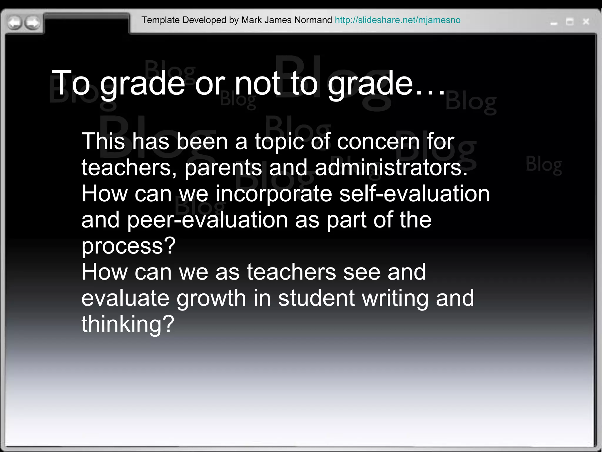 Reflectiveteacher Reflective Student | PPT