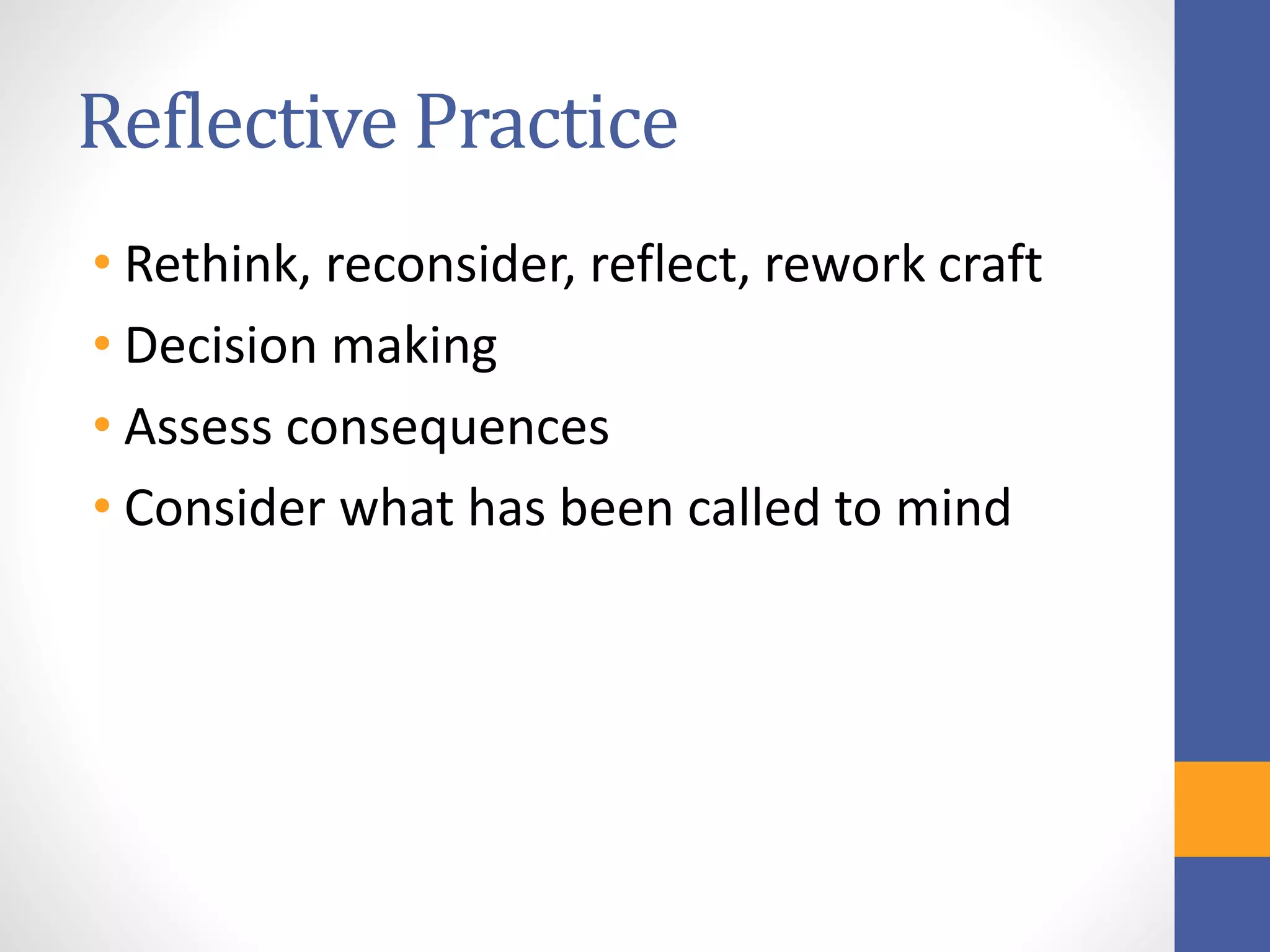Reflective teaching | PPT