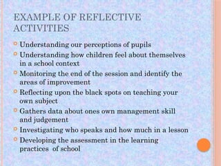 Reflective Teaching bed paper important notes .pptx