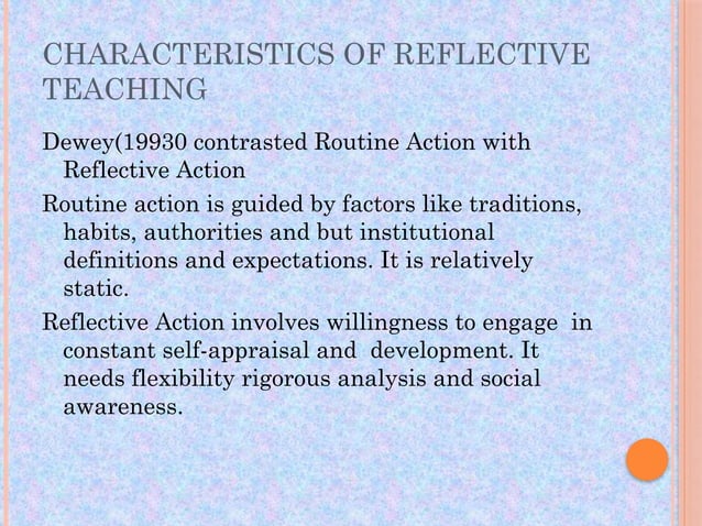 Reflective Teaching bed paper important notes .pptx
