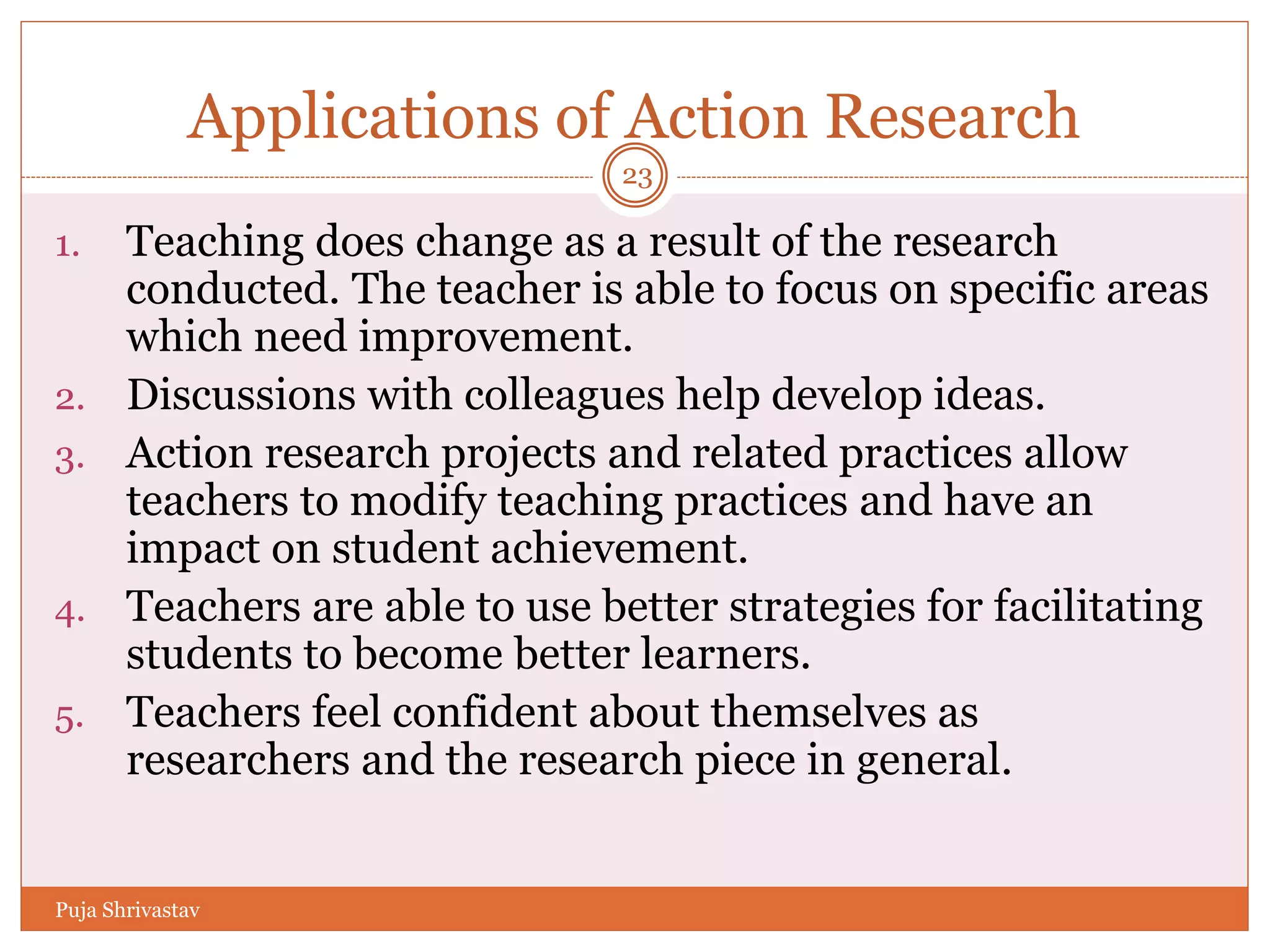 Reflective Teaching and Action Research | PPTX