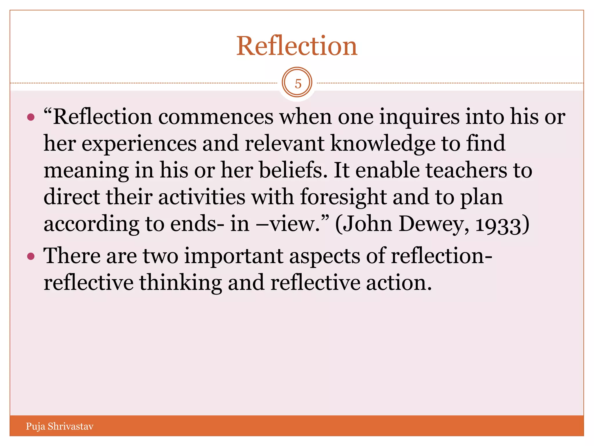 Reflective Teaching and Action Research | PPTX