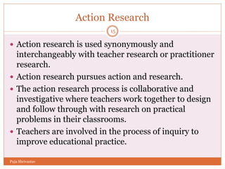 Reflective Teaching and Action Research | PPTX
