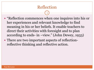 Reflective Teaching and Action Research | PPTX
