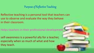 Reflective teaching as innovative approach ppt | PPTX