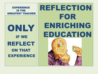 Reflective teaching k1 | PPTX