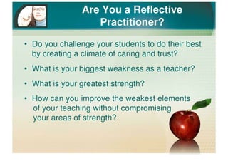 Reflective Teaching Practices | PDF