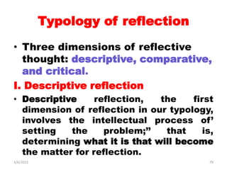 Reflective Thinking and Reflective practice - Copy.ppt