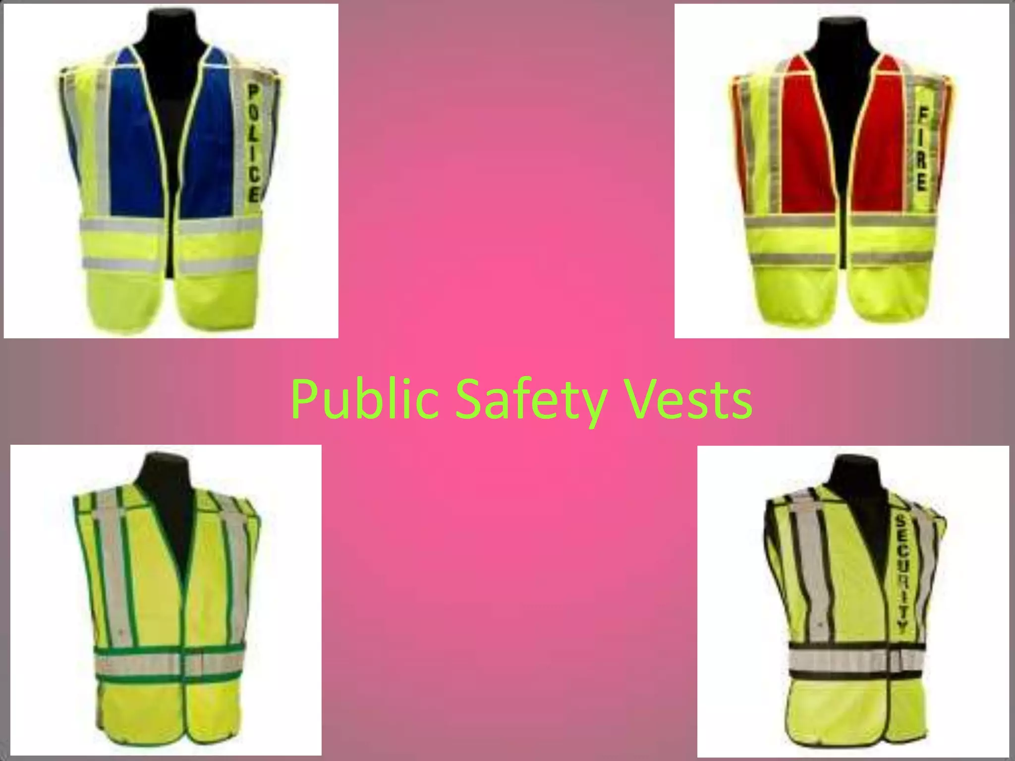 Reflective Vests Update#1 | PPTX