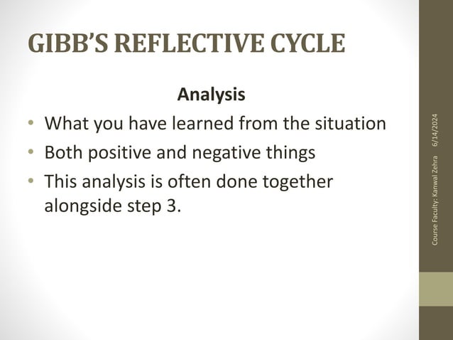 reflective writing and it's type and method | PPT